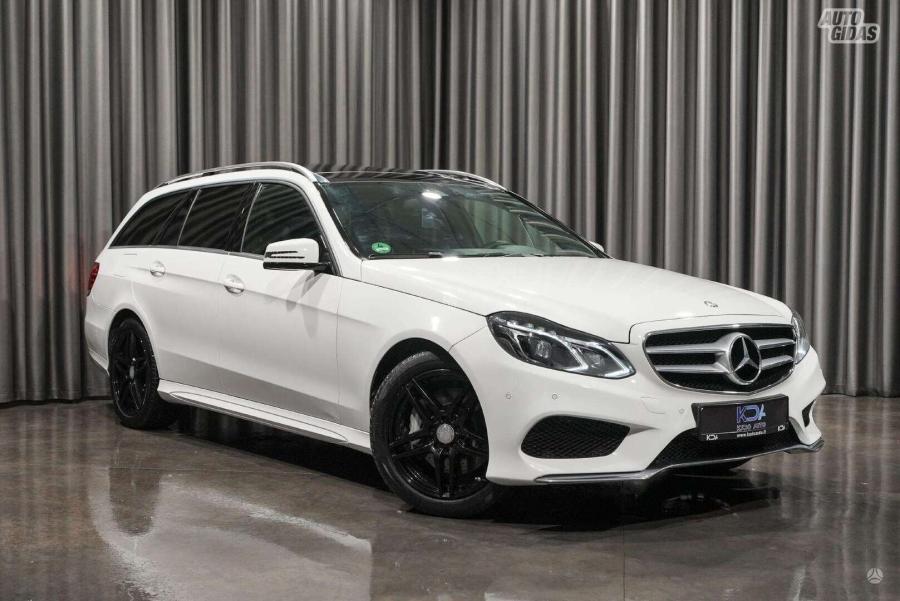 Balts Mercedes-Benz E 350 2015 Marijampole, ar dzinēja tilpumu 3.00 L un nobraukumu 287 tūkst. km par 13550 €, foto 1 vietnē AUTOMOTO.COM.LV