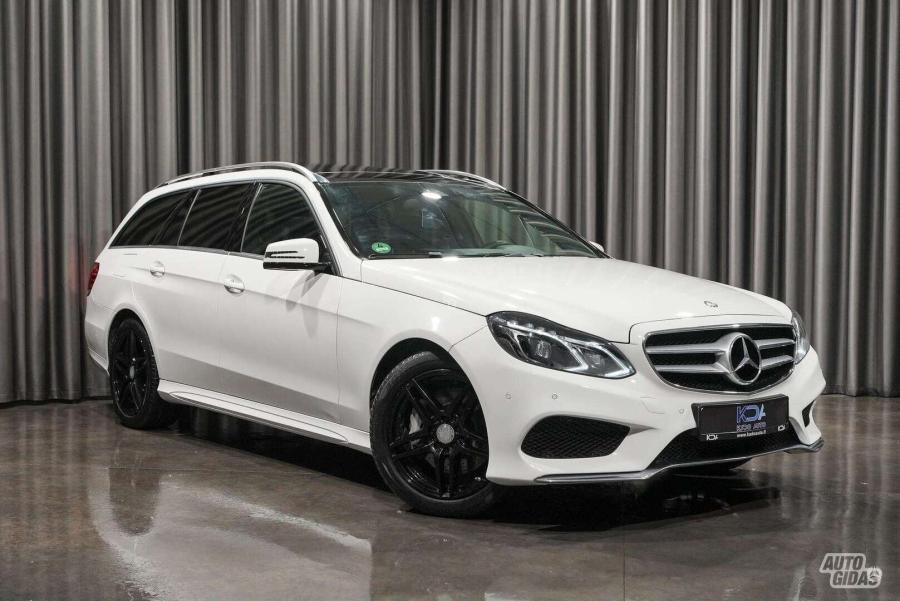 White Mercedes-Benz E 350 2015 in Marijampole, with an engine capacity of 3.00 L and mileage of 287 thousand km for 13550 €, photo 1 on AUTOMOTO.COM.LV