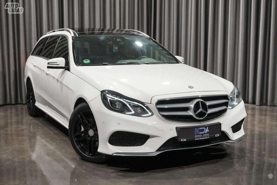 White Mercedes-Benz E 350 2015 in Marijampole, with an engine capacity of 3.00 L and mileage of 287 thousand km for 13550 €, photo 3 on AUTOMOTO.COM.LV