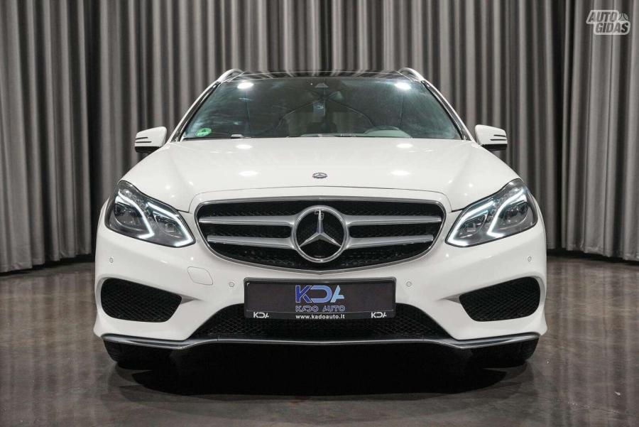 White Mercedes-Benz E 350 2015 in Marijampole, with an engine capacity of 3.00 L and mileage of 287 thousand km for 13550 €, photo 4 on AUTOMOTO.COM.LV