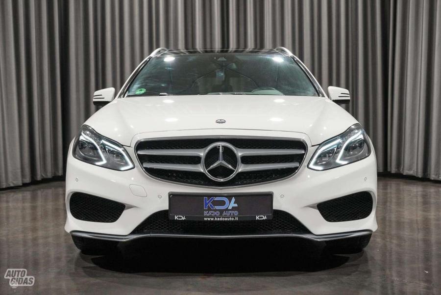 White Mercedes-Benz E 350 2015 in Marijampole, with an engine capacity of 3.00 L and mileage of 287 thousand km for 13150 €, photo 4 on AUTOMOTO.COM.LV