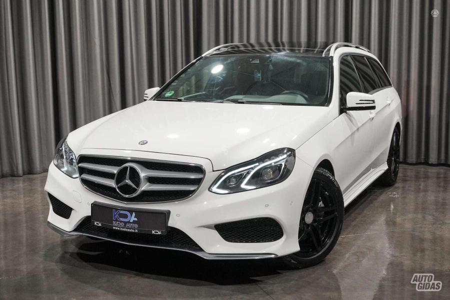 White Mercedes-Benz E 350 2015 in Marijampole, with an engine capacity of 3.00 L and mileage of 287 thousand km for 13150 €, photo 5 on AUTOMOTO.COM.LV