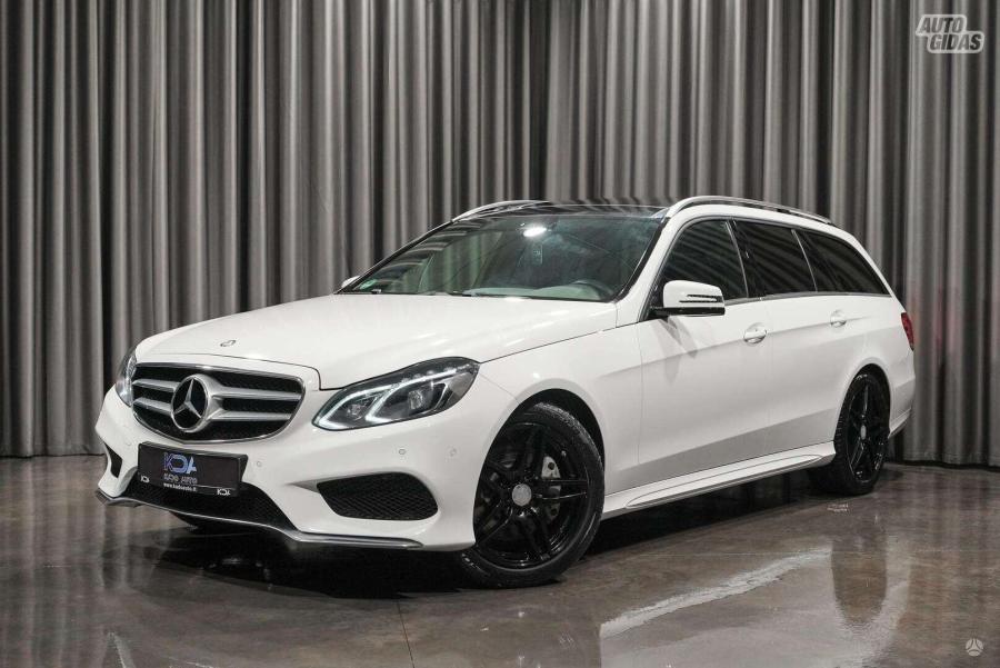 White Mercedes-Benz E 350 2015 in Marijampole, with an engine capacity of 3.00 L and mileage of 287 thousand km for 13150 €, photo 6 on AUTOMOTO.COM.LV