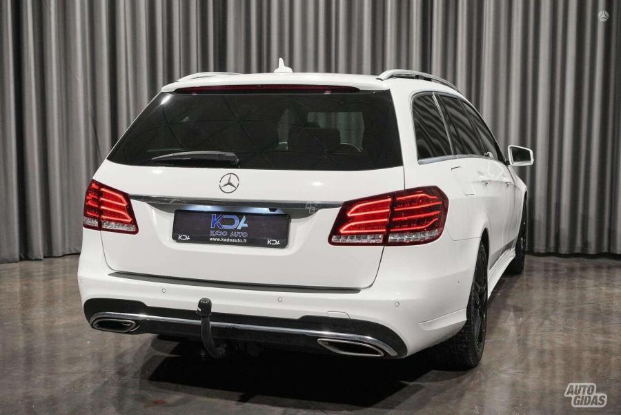 White Mercedes-Benz E 350 2015 in Marijampole, with an engine capacity of 3.00 L and mileage of 287 thousand km for 13150 €, photo 12 on AUTOMOTO.COM.LV