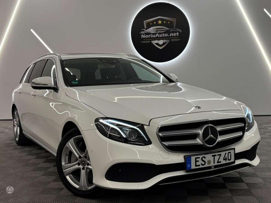 White Mercedes-Benz E 350 2017 in Marijampole, with an engine capacity of 2.99 L and mileage of 293 thousand km for 15450 €, photo 1 on AUTOMOTO.COM.LV