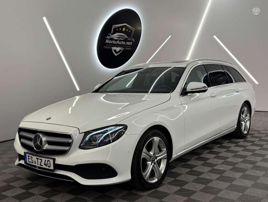 White Mercedes-Benz E 350 2017 in Marijampole, with an engine capacity of 2.99 L and mileage of 293 thousand km for 15450 €, photo 24 on AUTOMOTO.COM.LV