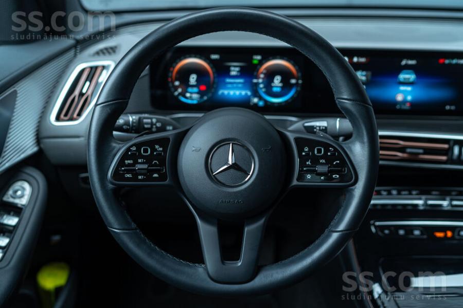 Black Mercedes-Benz E 400 2023 in Riga, with an engine capacity of 3.50 L and mileage of 90 thousand km for 35900 €, photo 23 on AUTOMOTO.COM.LV