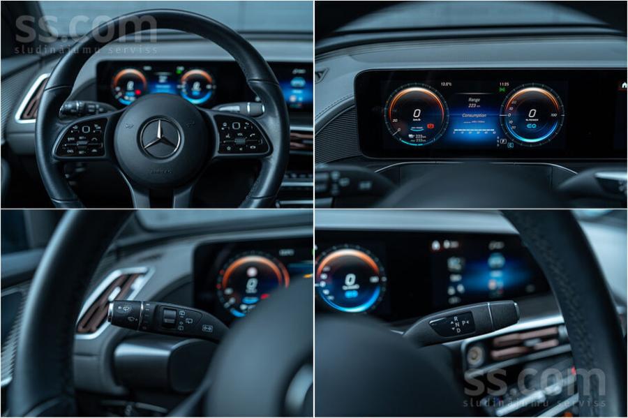 Black Mercedes-Benz E 400 2023 in Riga, with an engine capacity of 3.50 L and mileage of 90 thousand km for 35900 €, photo 30 on AUTOMOTO.COM.LV