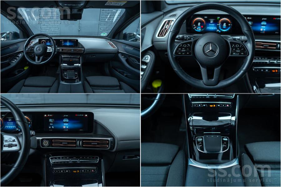 Black Mercedes-Benz E 400 2023 in Riga, with an engine capacity of 3.50 L and mileage of 90 thousand km for 35900 €, photo 33 on AUTOMOTO.COM.LV