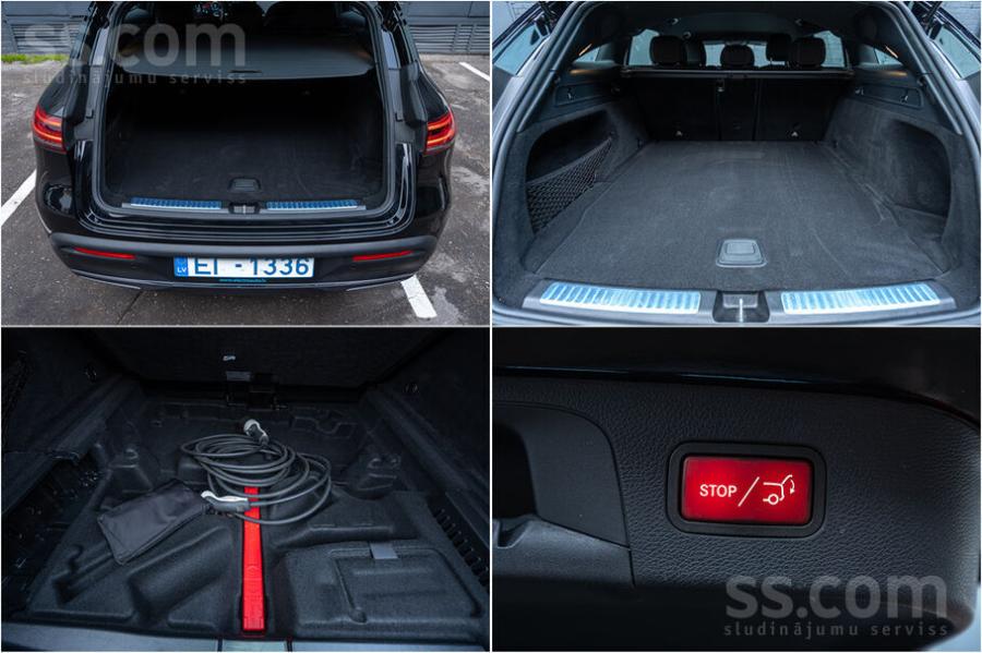 Black Mercedes-Benz E 400 2023 in Riga, with an engine capacity of 3.50 L and mileage of 90 thousand km for 35900 €, photo 36 on AUTOMOTO.COM.LV
