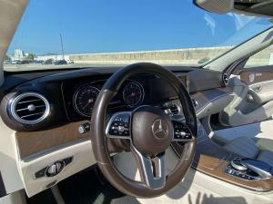 Black Mercedes-Benz E 400 2018 in Plunge, with an engine capacity of 2.93 L and mileage of 201 thousand km for 28000 €, photo 11 on AUTOMOTO.COM.LV