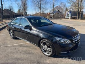 Black Mercedes-Benz E 400 2015 in Riga, with an engine capacity of 3.50 L and mileage of 12 thousand km for 35500 €, photo 11 on AUTOMOTO.COM.LV