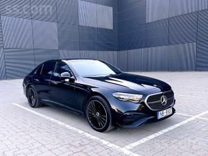 Black Mercedes-Benz E 400 2024 in Riga, with an engine capacity of 2.00 L and mileage of 18 thousand km for 72000 €, photo 4 on AUTOMOTO.COM.LV