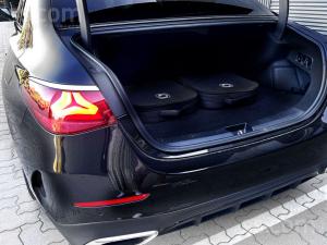 Black Mercedes-Benz E 400 2024 in Riga, with an engine capacity of 2.00 L and mileage of 18 thousand km for 72000 €, photo 13 on AUTOMOTO.COM.LV