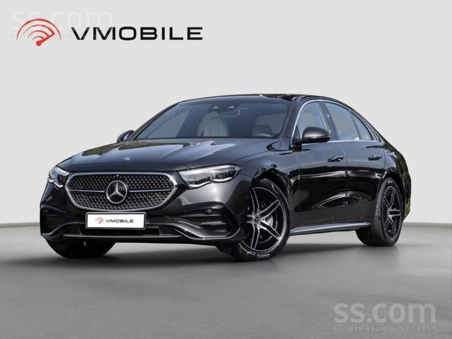 Melns Mercedes-Benz E 400 2025 Rīga, ar dzinēja tilpumu 2.00 L un nobraukumu 9 tūkst. km par 86400 €, foto 1 vietnē AUTOMOTO.COM.LV