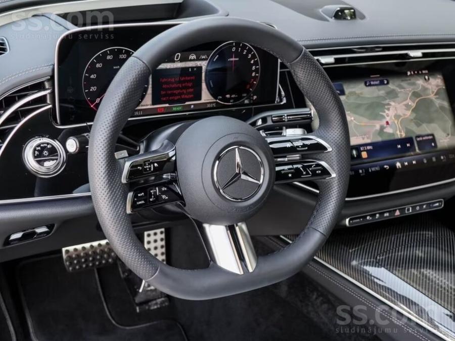 Melns Mercedes-Benz E 400 2025 Rīga, ar dzinēja tilpumu 2.00 L un nobraukumu 9 tūkst. km par 86400 €, foto 6 vietnē AUTOMOTO.COM.LV