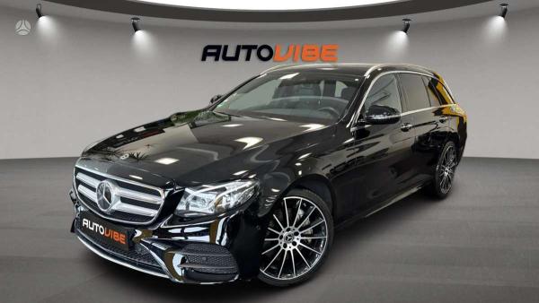 Black Mercedes-Benz E 400 2019 in Vilnius, with an engine capacity of 3.00 L and mileage of 173 thousand km for 28777 €, photo 1 on AUTOMOTO.COM.LV