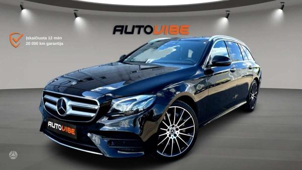 Melns Mercedes-Benz E 400 2019 Viļņa, ar dzinēja tilpumu 3.00 L un nobraukumu 173 tūkst. km par 26888 €, foto 1 vietnē AUTOMOTO.COM.LV