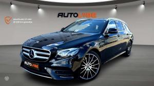 Black Mercedes-Benz E 400 2019 in Vilnius, with an engine capacity of 3.00 L and mileage of 173 thousand km for 26888 €, photo  on AUTOMOTO.COM.LV