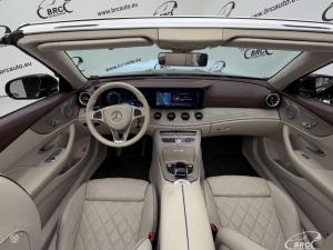 Brown Mercedes-Benz E 400 2018 in Vilnius, with an engine capacity of 3.00 L and mileage of 104 thousand km for 29000 €, photo 4 on AUTOMOTO.COM.LV