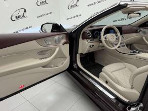 Brown Mercedes-Benz E 400 2018 in Vilnius, with an engine capacity of 3.00 L and mileage of 104 thousand km for 29000 €, photo 20 on AUTOMOTO.COM.LV