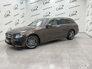 Brown Mercedes-Benz E 400 2017 in Vilnius, with an engine capacity of 3.50 L and mileage of 138 thousand km for 25500 €, photo  on AUTOMOTO.COM.LV