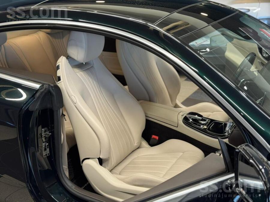 Zaļš Mercedes-Benz E 400 2018 Rīga, ar dzinēja tilpumu 3.00 L un nobraukumu 50 tūkst. km par 34500 €, foto 18 vietnē AUTOMOTO.COM.LV