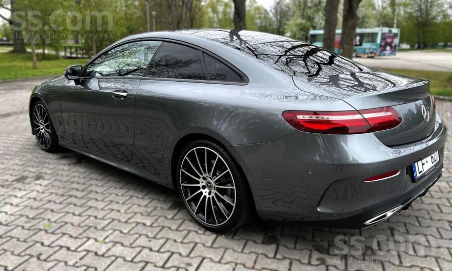 Pelēks Mercedes-Benz E 400 2019 Rīga, ar dzinēja tilpumu 3.00 L un nobraukumu 206 tūkst. km par 36500 €, foto 5 vietnē AUTOMOTO.COM.LV