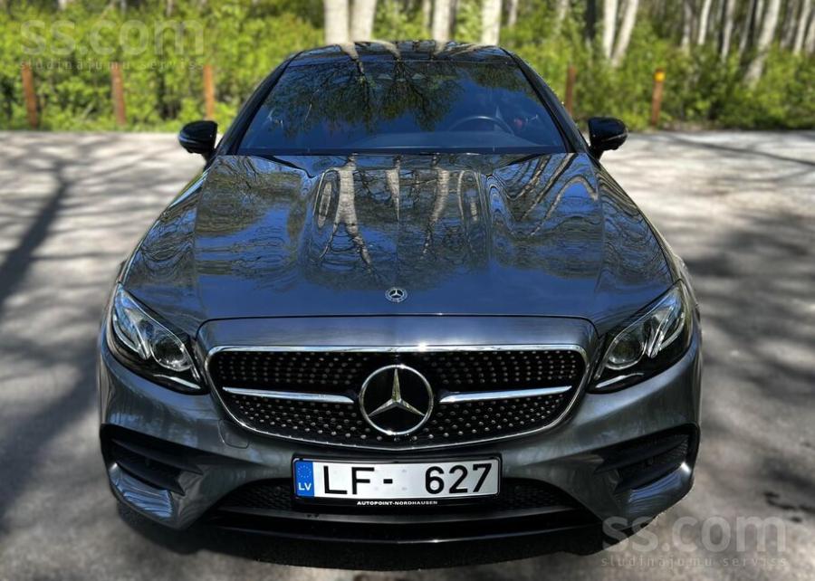 Pelēks Mercedes-Benz E 400 2019 Rīga, ar dzinēja tilpumu 3.00 L un nobraukumu 206 tūkst. km par 36500 €, foto 6 vietnē AUTOMOTO.COM.LV