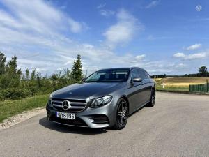 Grey Mercedes-Benz E 400 2018 in Kaunas, with an engine capacity of 3.00 L and mileage of 265 thousand km for 24999 €, photo  on AUTOMOTO.COM.LV