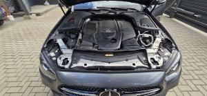 Grey Mercedes-Benz E 400 2021 in Vilnius, with an engine capacity of 3.00 L and mileage of 184 thousand km for 25800 €, photo 18 on AUTOMOTO.COM.LV