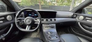 Grey Mercedes-Benz E 400 2021 in Vilnius, with an engine capacity of 3.00 L and mileage of 184 thousand km for 25800 €, photo 20 on AUTOMOTO.COM.LV