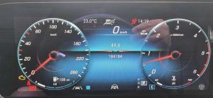Grey Mercedes-Benz E 400 2021 in Vilnius, with an engine capacity of 3.00 L and mileage of 184 thousand km for 25800 €, photo 23 on AUTOMOTO.COM.LV