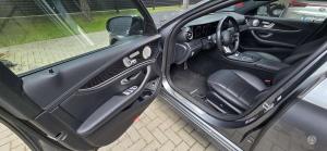 Grey Mercedes-Benz E 400 2021 in Vilnius, with an engine capacity of 3.00 L and mileage of 184 thousand km for 25800 €, photo 30 on AUTOMOTO.COM.LV