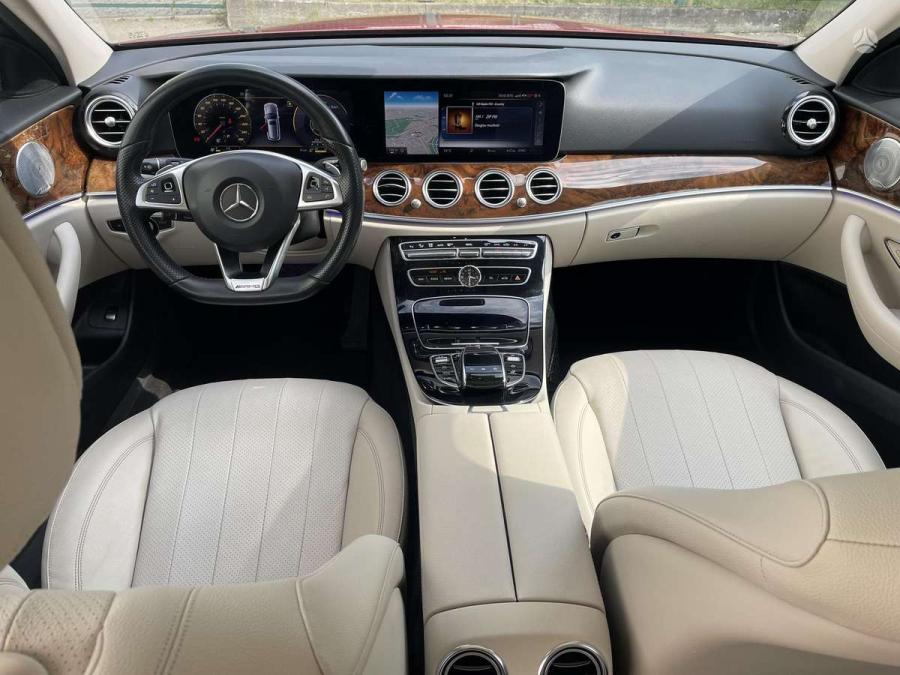 Oranžs Mercedes-Benz E 400 2017 Kauņa, ar dzinēja tilpumu 3.50 L un nobraukumu 86 tūkst. km par 25500 €, foto 12 vietnē AUTOMOTO.COM.LV
