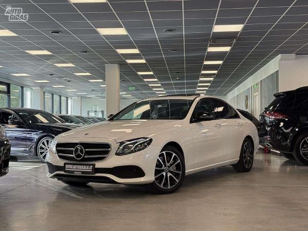White Mercedes-Benz E 400 2018 in Klaipeda, with an engine capacity of 2.90 L and mileage of 283 thousand km for 23950 €, photo 1 on AUTOMOTO.COM.LV