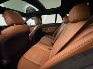 White Mercedes-Benz E 400 2019 in Marijampole, with an engine capacity of 2.93 L and mileage of 131 thousand km for 22999 €, photo 23 on AUTOMOTO.COM.LV
