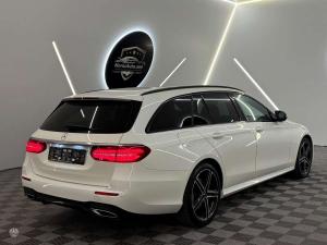 White Mercedes-Benz E 400 2019 in Marijampole, with an engine capacity of 2.93 L and mileage of 131 thousand km for 22999 €, photo 33 on AUTOMOTO.COM.LV