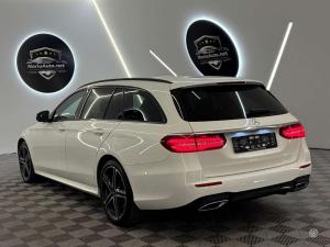 White Mercedes-Benz E 400 2019 in Marijampole, with an engine capacity of 2.93 L and mileage of 131 thousand km for 22999 €, photo 35 on AUTOMOTO.COM.LV