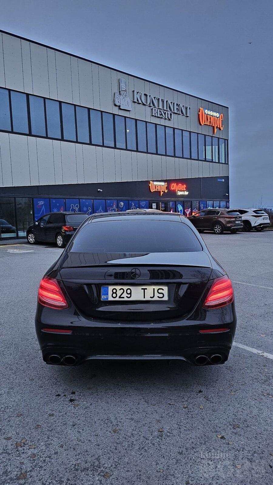 Black Mercedes-Benz e-43-amg 2017 in Tallinn, with an engine capacity of 3.00 L and mileage of 0 thousand km for 32999 €, photo 10 on AUTOMOTO.COM.LV