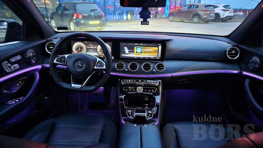 Black Mercedes-Benz e-43-amg 2017 in Tallinn, with an engine capacity of 3.00 L and mileage of 0 thousand km for 32999 €, photo 11 on AUTOMOTO.COM.LV