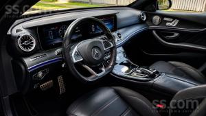 Blue Mercedes-Benz e-43-amg 2017 in Riga, with an engine capacity of 3.00 L and mileage of 215 thousand km for 34500 €, photo 9 on AUTOMOTO.COM.LV
