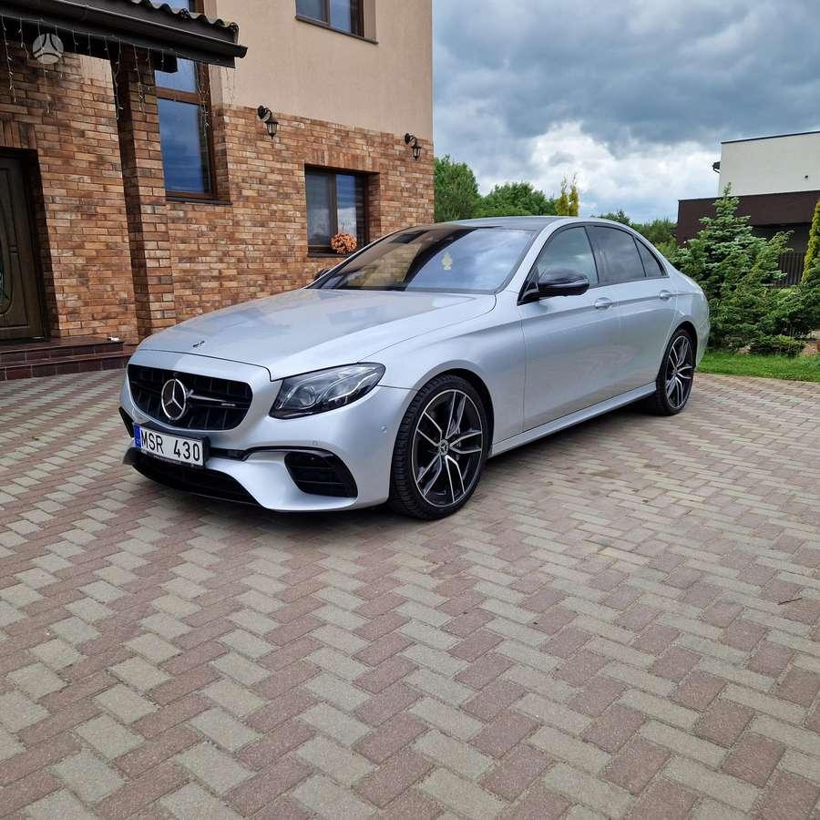 Grey Mercedes-Benz e-43-amg 2017 in Vilnius, with an engine capacity of 0.00 L and mileage of 112 thousand km for 29000 €, photo 3 on AUTOMOTO.COM.LV