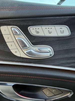 White Mercedes-Benz e-43-amg 2018 in Vilnius, with an engine capacity of 3.00 L and mileage of 107 thousand km for 31500 €, photo 9 on AUTOMOTO.COM.LV