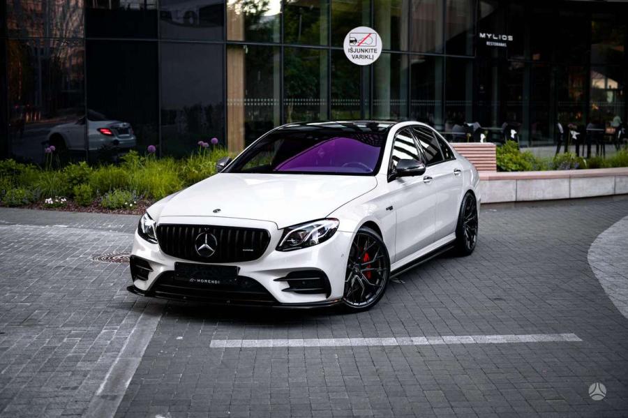 Balts Mercedes-Benz e-43-amg 2018 Viļņa, ar dzinēja tilpumu 3.00 L un nobraukumu 140 tūkst. km par 33500 €, foto 1 vietnē AUTOMOTO.COM.LV