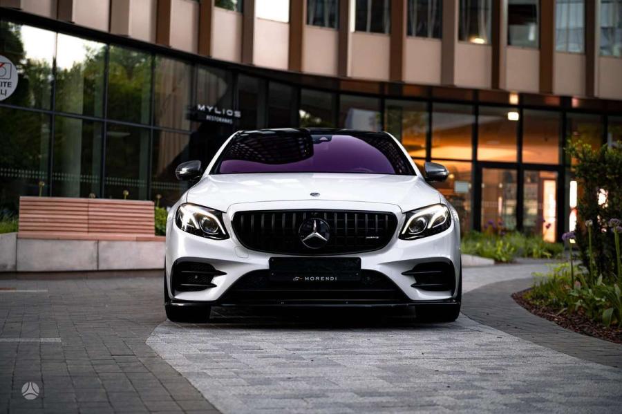 Balts Mercedes-Benz e-43-amg 2018 Viļņa, ar dzinēja tilpumu 3.00 L un nobraukumu 140 tūkst. km par 33500 €, foto 8 vietnē AUTOMOTO.COM.LV