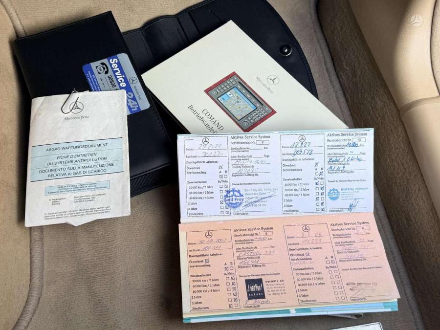 Pelēks Mercedes-Benz e-430 1999 Viļņa, ar dzinēja tilpumu 4.27 L un nobraukumu 315 tūkst. km par 6450 €, foto 36 vietnē AUTOMOTO.COM.LV