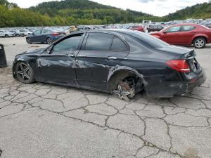 Black Mercedes-Benz E 450 2019 in Vilnius, with an engine capacity of 3.00 L and mileage of 53 thousand km for 9900 €, photo  on AUTOMOTO.COM.LV