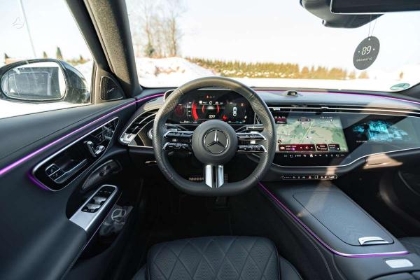 Melns Mercedes-Benz E 450 2024 Klaipėda, ar dzinēja tilpumu 3.00 L un nobraukumu 8 tūkst. km par 65000 €, foto 10 vietnē AUTOMOTO.COM.LV