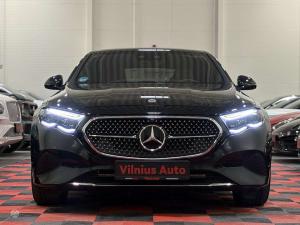 Black Mercedes-Benz E 450 2025 in Vilnius, with an engine capacity of 2.99 L and mileage of 7 thousand km for 62999 €, photo 3 on AUTOMOTO.COM.LV